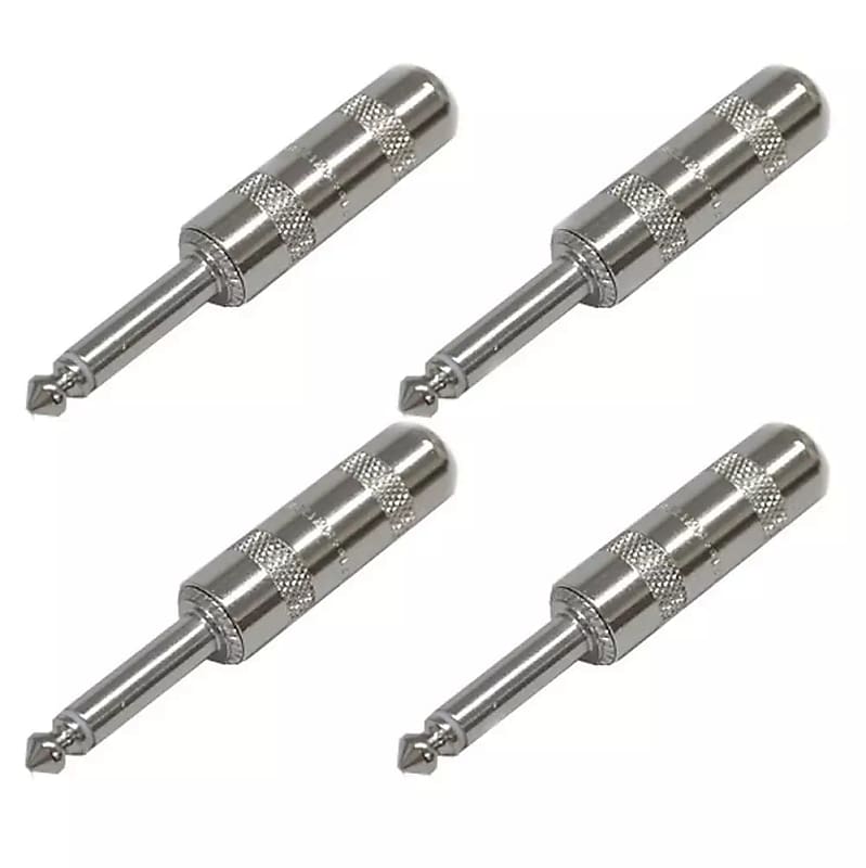 (4 Pack) New Original Switchcraft 280 1/4 6.35mm 2-Conductor | Reverb