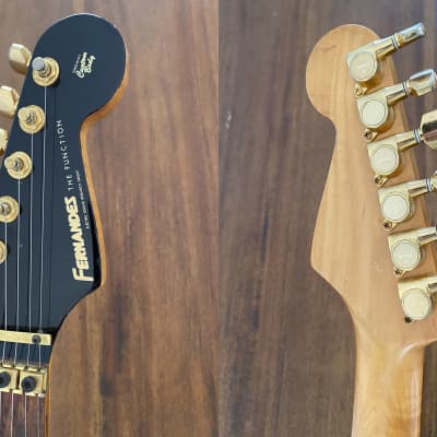 Fernandes Stratocaster, The Function, Black, HSS, Early 90's, | Reverb