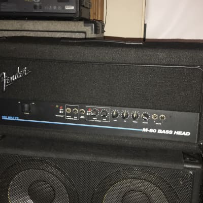 Made in USA Fender M-80 BASS AMP in Superb Condition | Reverb