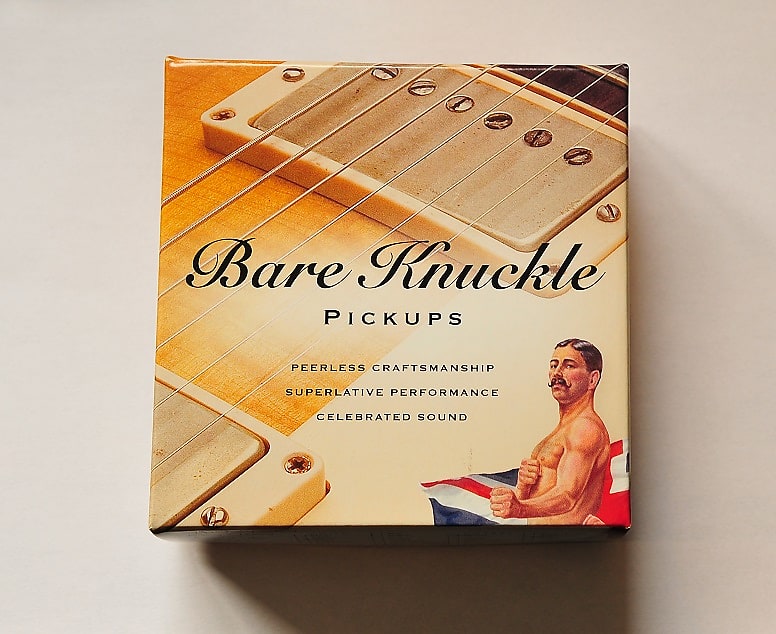 Bare Knuckle The Mule humbucker - Aged nickel PAF pickup set, | Reverb