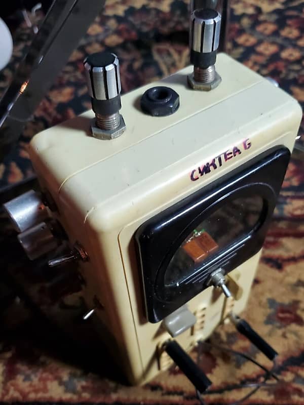 Drone Noise Steampunk Analog Synthesizer "papa srapa" 1 in | Reverb