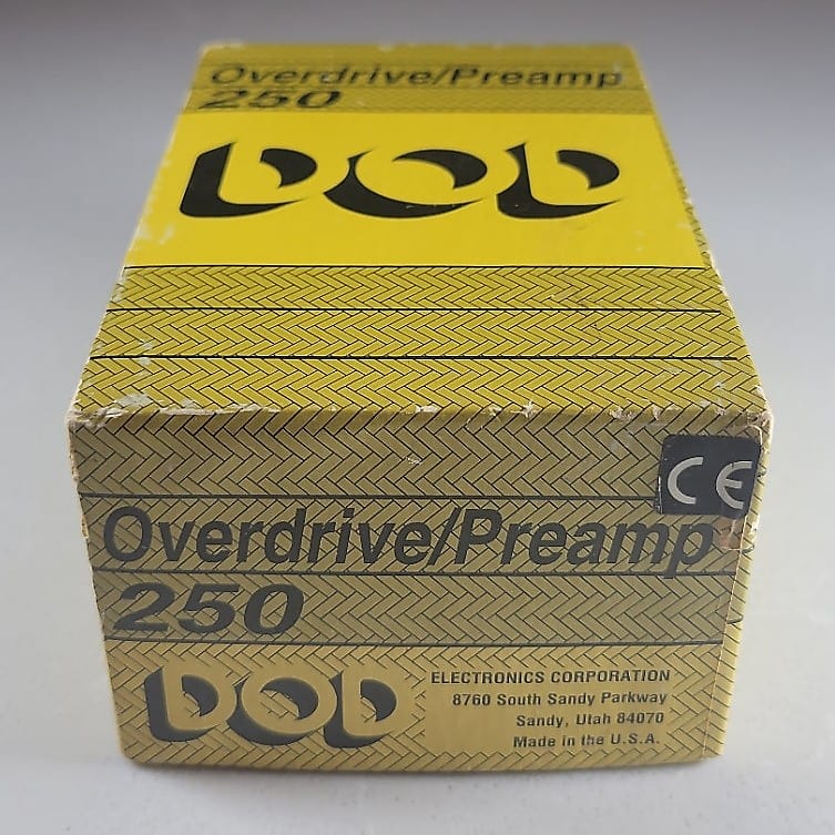 Box Only (Hard to Find) for a DOD 250 1990s (USA Made | Reverb