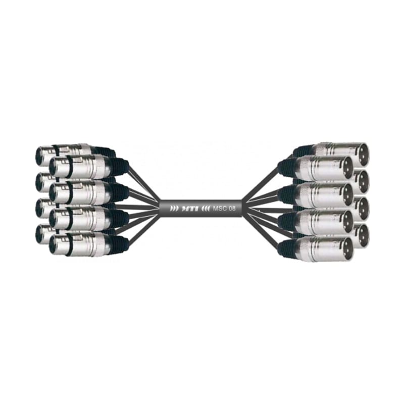 MUSIC STORE Studio Multi-Core Eco-8 [XLR (M) > XLR (F)] 5m - | Reverb