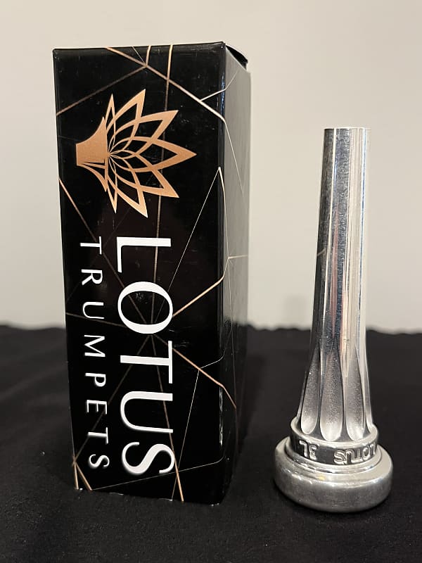 Lotus 3L Trumpet Mouthpiece, Brass Silver Plated | Reverb