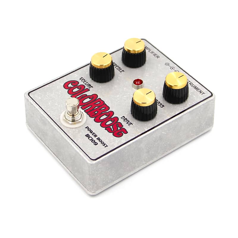 Limited Edition BC109C 18v or 9V ColorBoost - Power Boost | Reverb