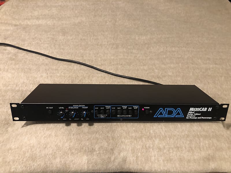 A/DA MicroCAB II Miked Guitar Cabinet Emulator for Preamps | Reverb