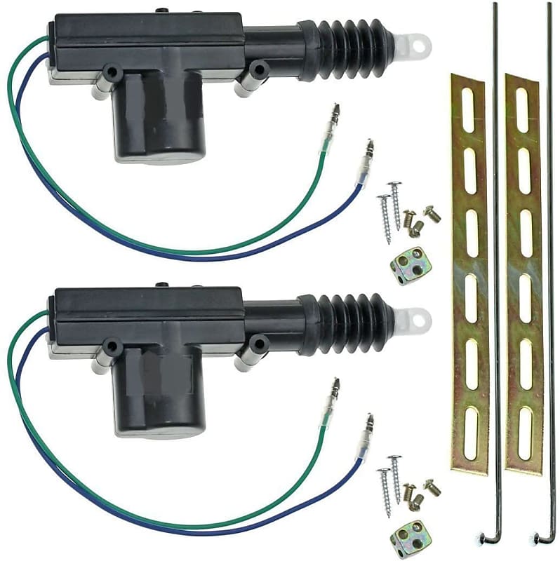 2 HEAVY DUTY Universal Power Door Lock 2 Wire Actuator Motor | Reverb