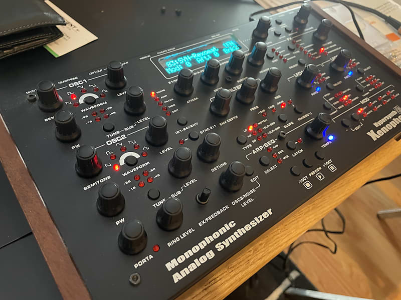 Hypersynth Xenophone 2021 Black Monophonic Analog Synthesizer | Reverb