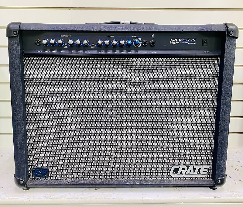 Crate GFX-212T 120W Guitar Combo Amp- Black | Reverb