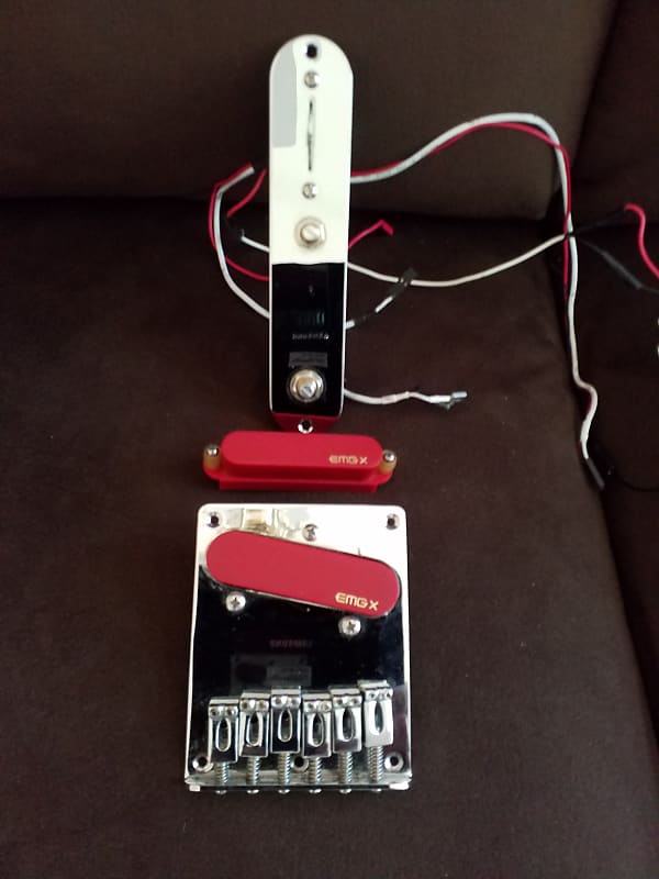 EMG Tele FTX & RTX Red Pickup Set | Reverb