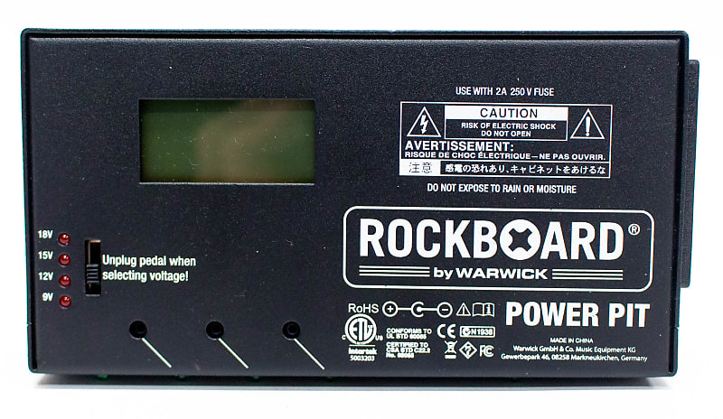 RockGear RockBoard Power Pit Multi Pedal Power Supply | Reverb