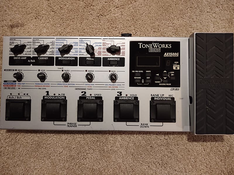 Korg ToneWorks AX1500G | Reverb