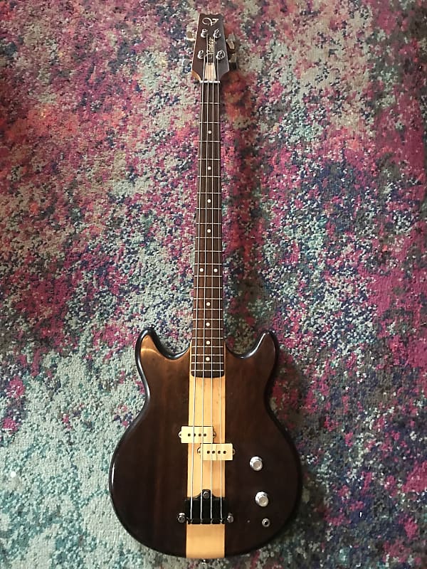 Vintage Vantage Witch Bass Guitar Vs600b 1980’s - Natural | Reverb