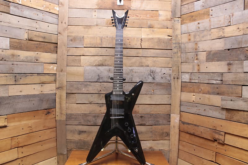 Dean ML Modifier 8-string Black Electric Guitar | Reverb