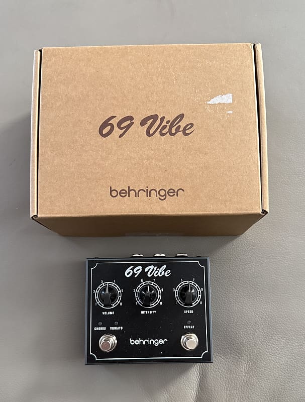 Behringer 69 Vibe Pedal ? - Gray | Reverb