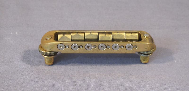 Schecter Kross Lok Bridge 1980's - Brass | Reverb UK