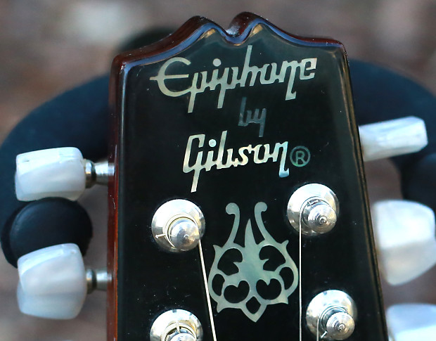 Rare Headstock 1986 Epiphone by Gibson Mandolin Natural | Reverb