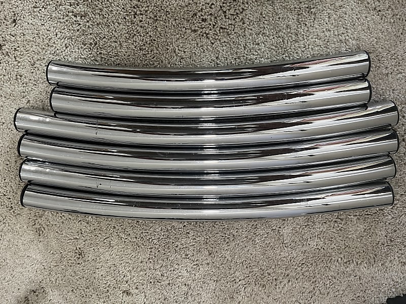 Gibraltar Curved Drum Rack Tube - 4 at 22", 2 at 18" | Reverb