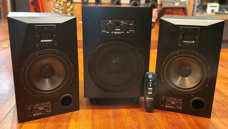 ADAMS MONITOR PACKAGE - PAIR OF S2A STUDIO MONITORS & SUB8 8" | Reverb