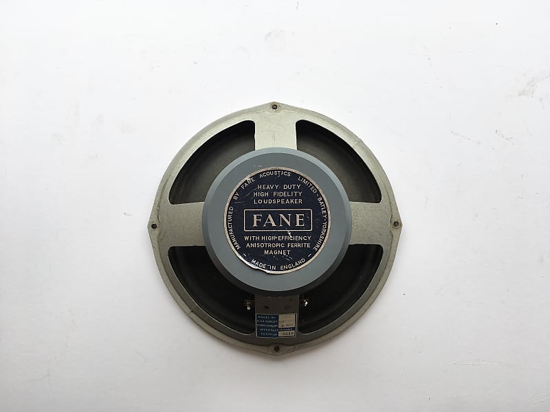 Fane 122/10 vintage 12" speaker | Reverb Australia