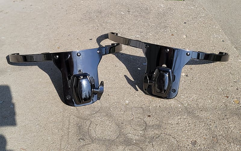 DFD RIMS Tom Suspension Mounts 10" 12" 6 lug Black Chrome | Reverb