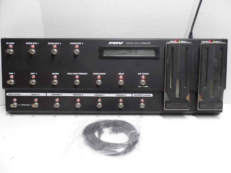 LINE 6 FBV LONG BOARD CUSTOM FOOT CONTROLLER POD X3 HD VETTA | Reverb