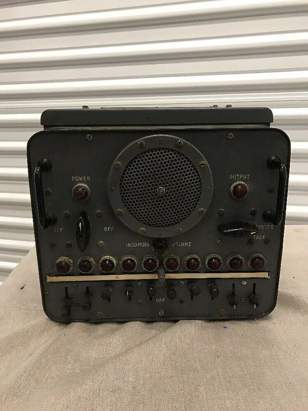 1945 WWII Era USN United States Navy Intercommunicating Unit | Reverb