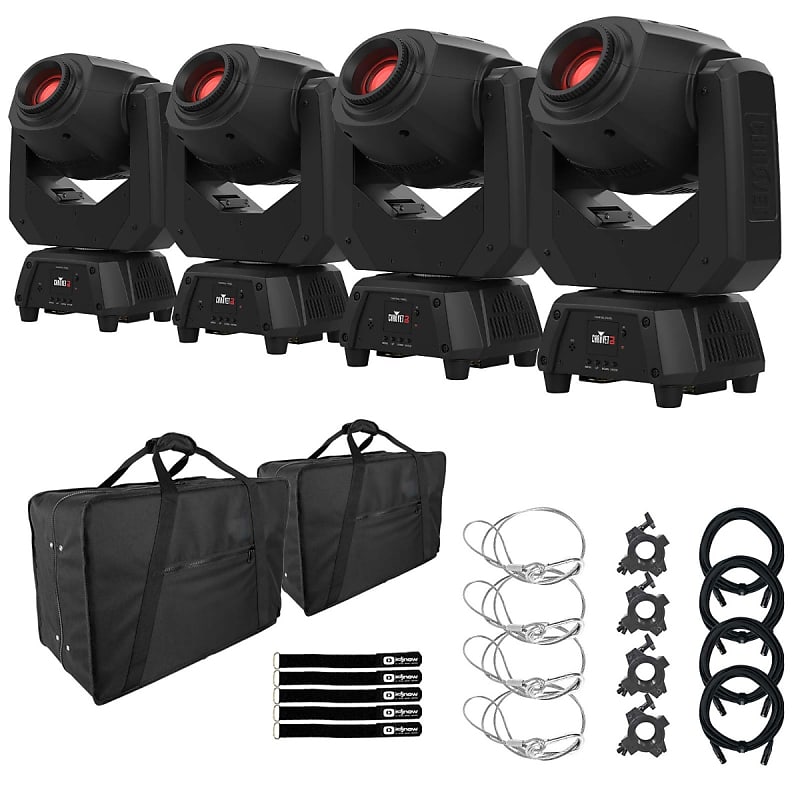 Chauvet DJ Intimidator Spot 60 ILS Moving Head Lights 4-Pack | Reverb