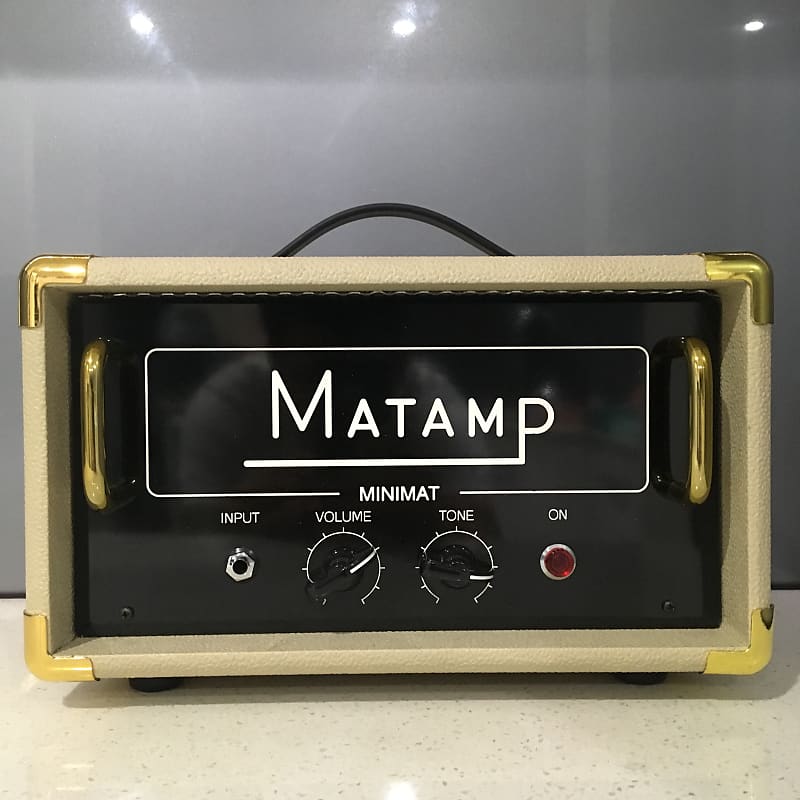 Matamp MiniMat 2019 Old Man Blonde/Brown Doom 5 Watt | Reverb