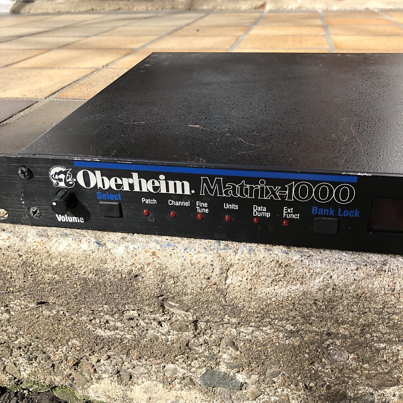 Oberheim Matrix 1000 (Serviced & Warranty) New Power | Reverb UK