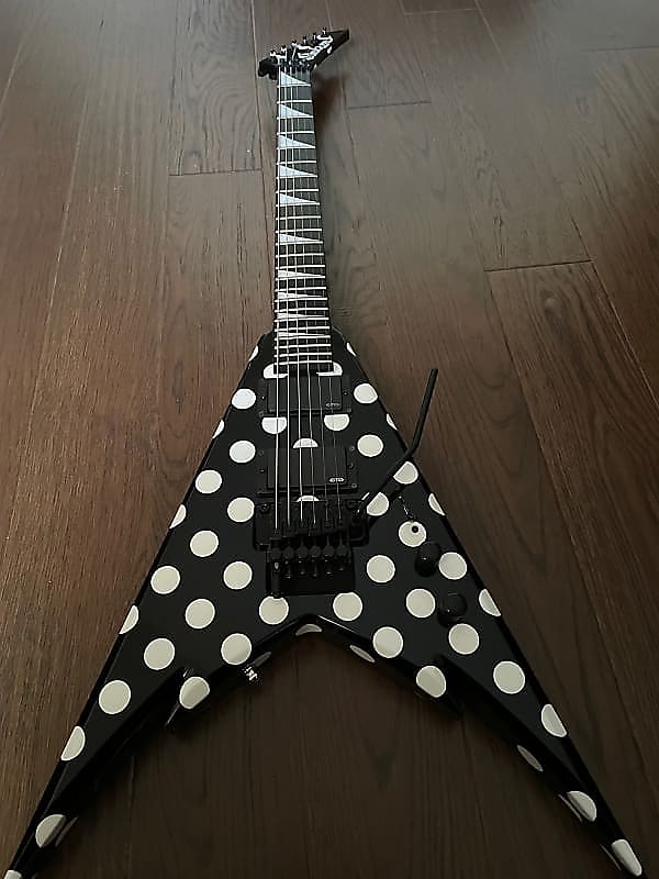 Jackson Phil Demmel Signature King V Polka Dots Randy Rhoads | Reverb
