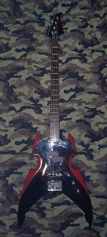 Silvertone Paul Stanley Apocalypse Bass | Reverb