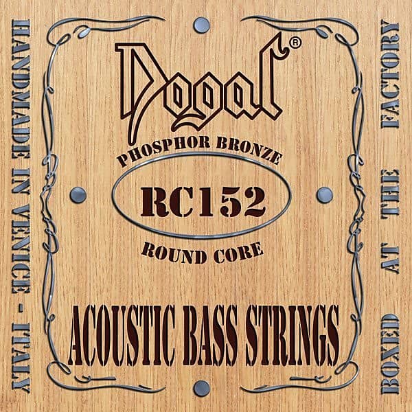 Dogal RC152C5045 (5 String), Phosphor Bronze Acoustic Bass | Reverb