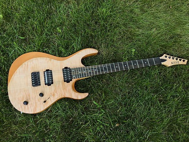Kiesel Aries - Flame Maple top - Natural Satin Tung Oil | Reverb