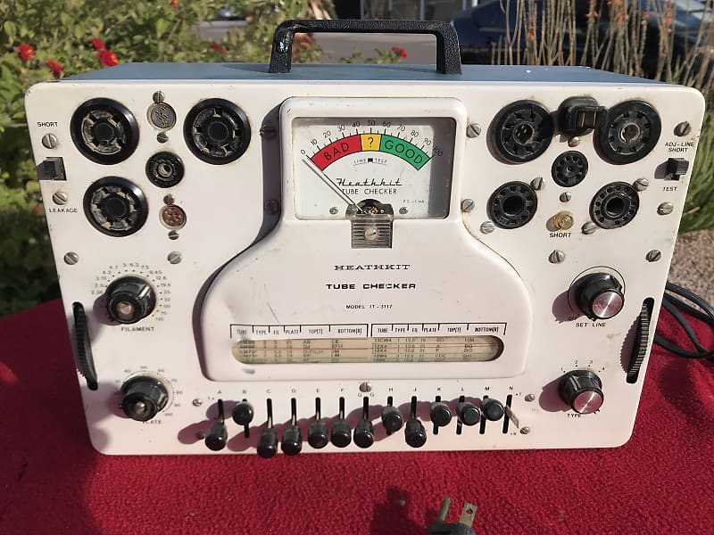 Heathkit Heathkit Tube Checker Tester Model IT-3117 WORKS! | Reverb