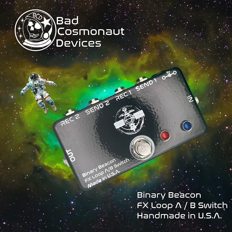 Bad Cosmonaut Devices FX Loop A / B Switch 2024 - Black A/B | Reverb