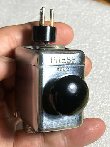 Vintage Shure PTT Switch A85C, tested and working, push | Reverb