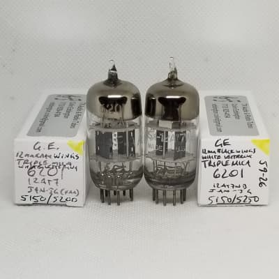 GE JAN 12AT7 12AT7WB 1969 | Reverb