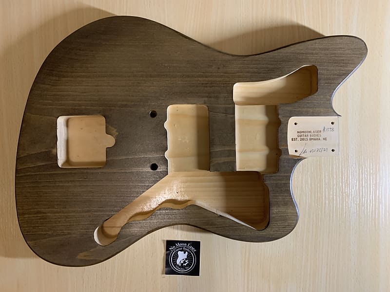 Nomoonlaser Pine Jazzmaster Barncaster Body (2021, Nitro | Reverb