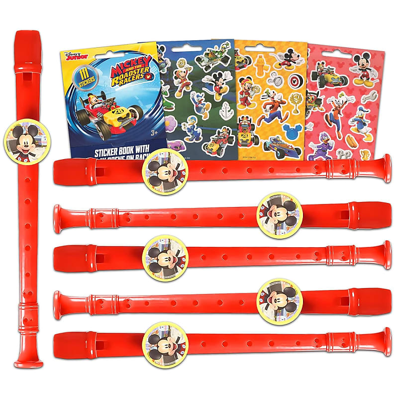 Mickey Mouse Bulk Flute Recorder Bundle - 6 Pack Mickey | Reverb