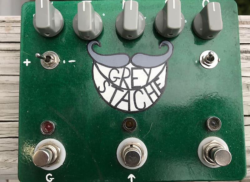 Fuzzrocious Grey Stache Fuzz+ | Reverb