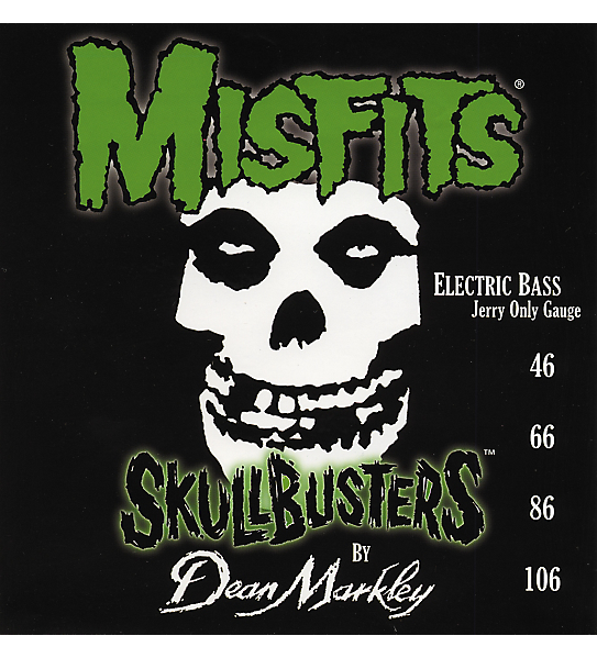 Dean Markley 8801 Misfits Skullbusters Bass Strings - Cut for | Reverb