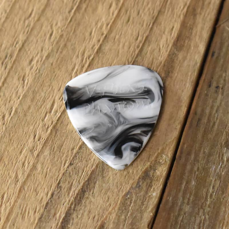 V-Picks Phantom 2.75mm Black/White/Grey Swirl Guitar Pick - | Reverb