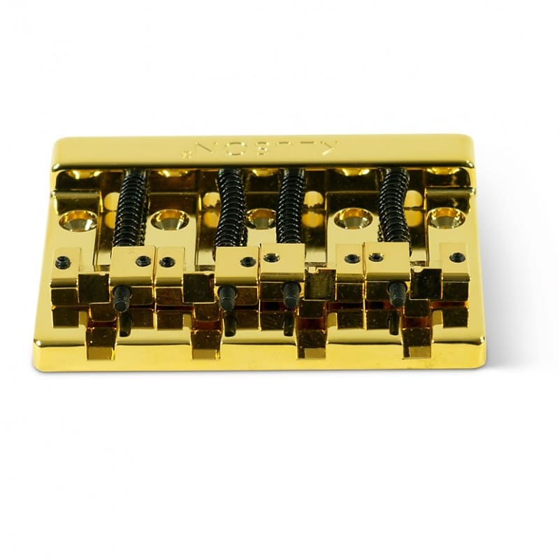 Kluson High Mass 4 String Bass Bridge Zinc Gold KHMB4 G | Reverb