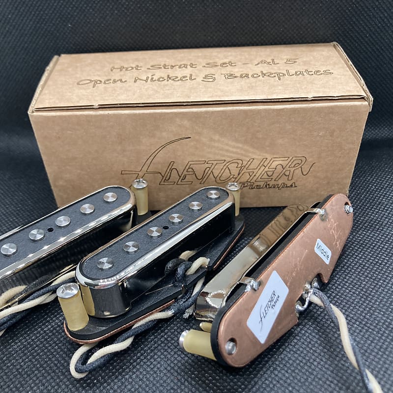 Fletcher Pickups Hot Strat Set - 2023 - Open Nickel | Reverb UK