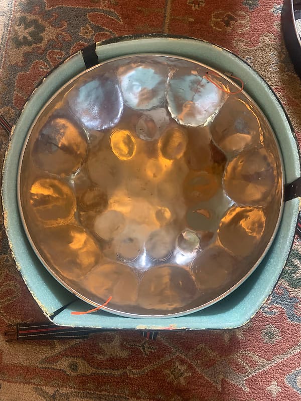 Tenor steel drum chrome | Reverb