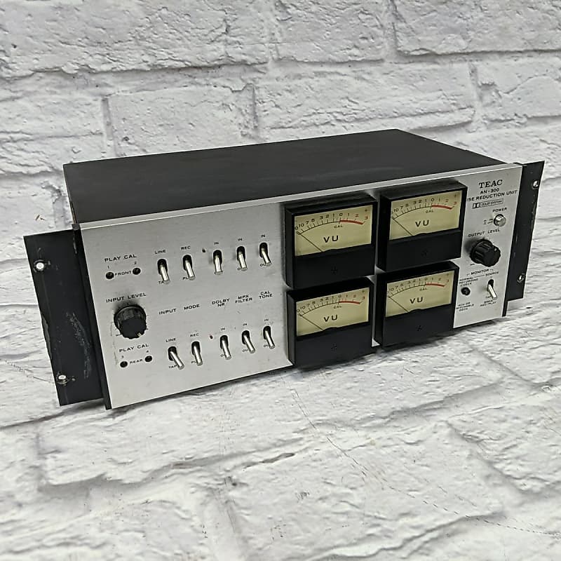 Vintage TEAC AN-300 Dolby 4-Channel Noise Reduction Rack Unit | Reverb