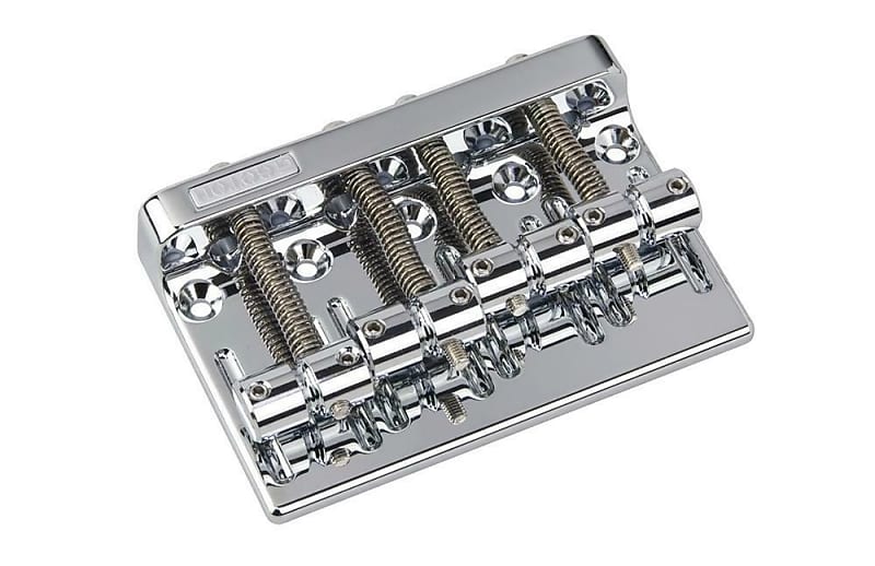 Gotoh 201b-4 Chrome 4 String Bass Bridge | Reverb