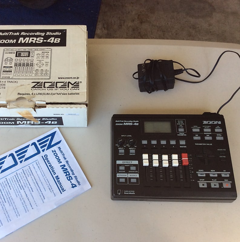 Zoom MRS-4 Black | Reverb