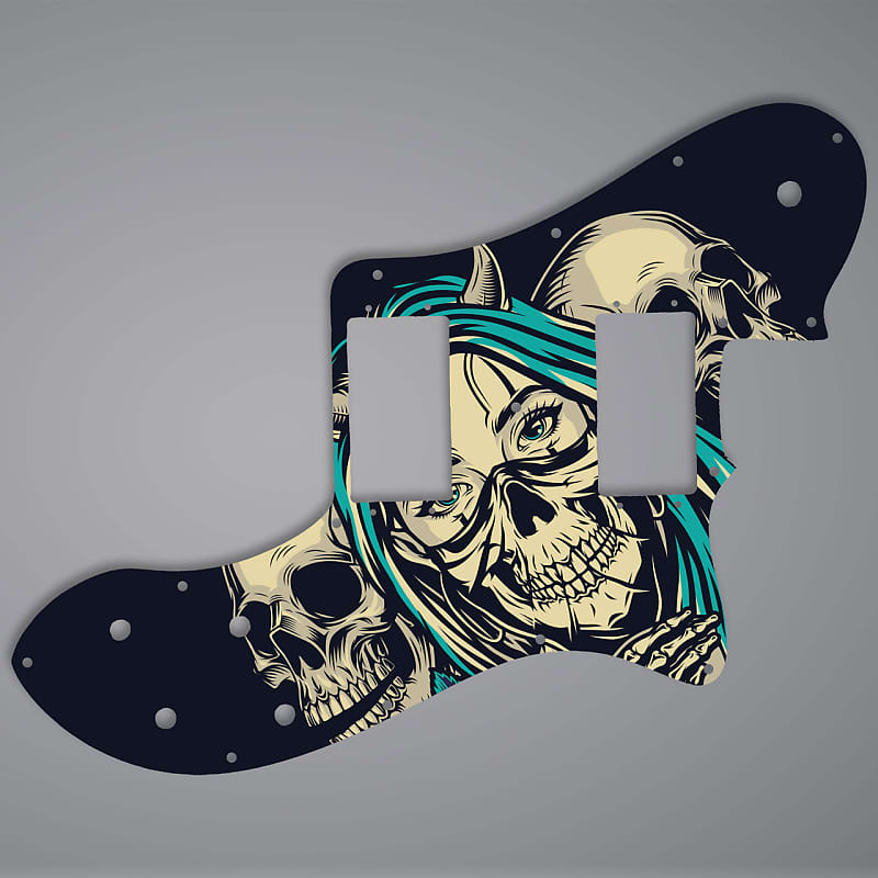 Fender Telecaster deluxe HH pickguard 3 Ply (W/B/W) 15 | Reverb